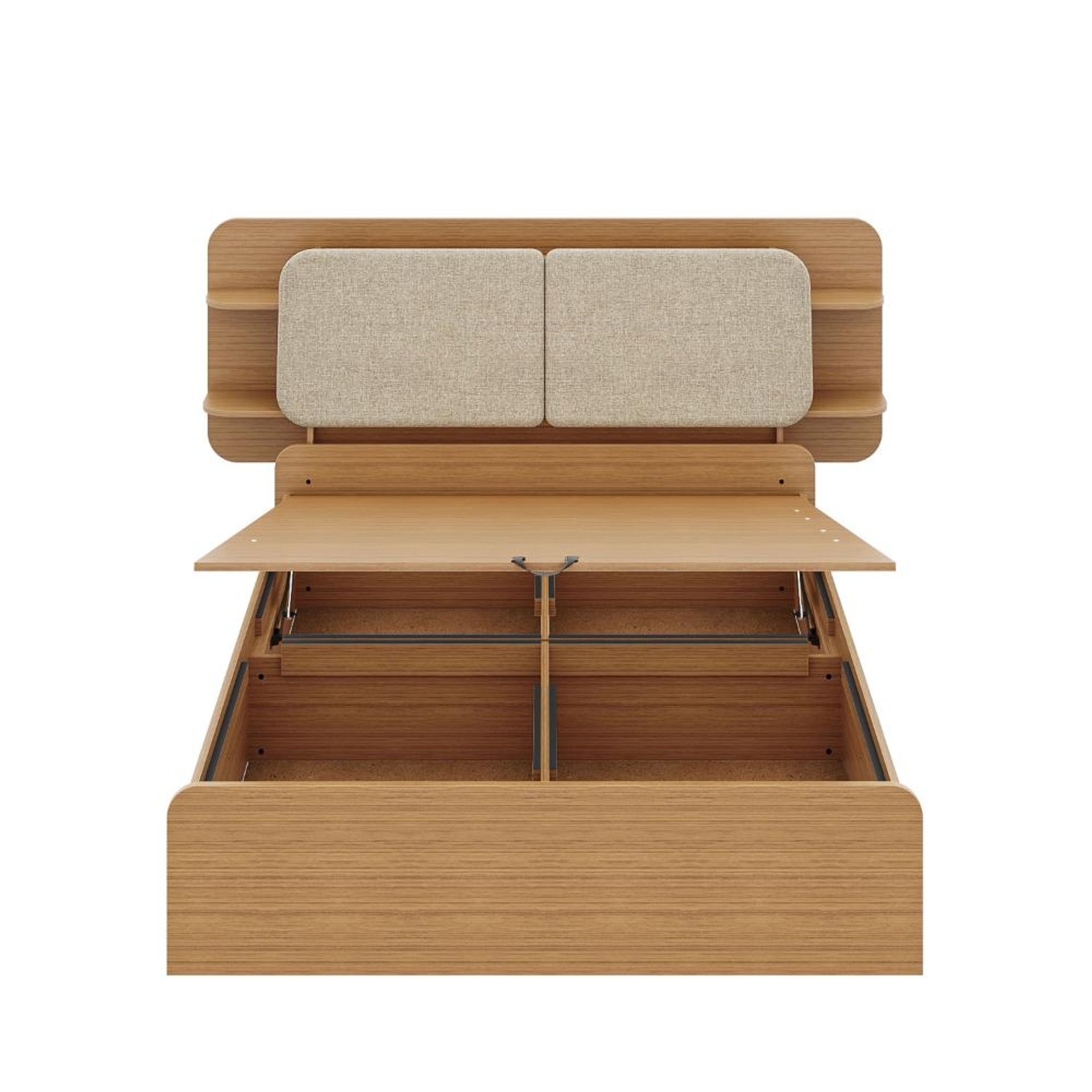 Buy Engineered Wood Bed Scandi Online At Best Price In India | Wakefit