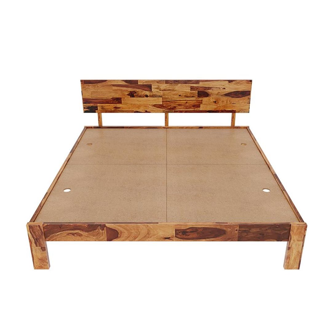 Buy Andromeda Sheesham Wood Bed with Storage for ₹21999 | Wakefit
