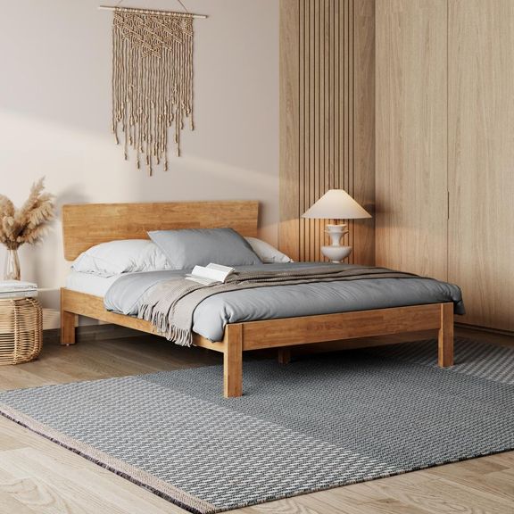 Buy solid wood beds online at affordable rates from Wakefit