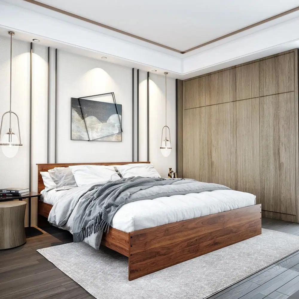 Buy Taurus Engineered Wood Bed Non Storage Online at Best prices starting from 125999 Wakefit