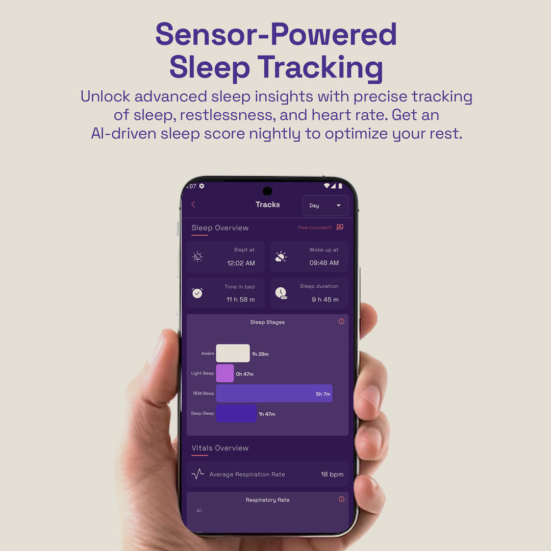 Track8: The Advanced Sleep Tracker & Sleep Monitoring Device for ...