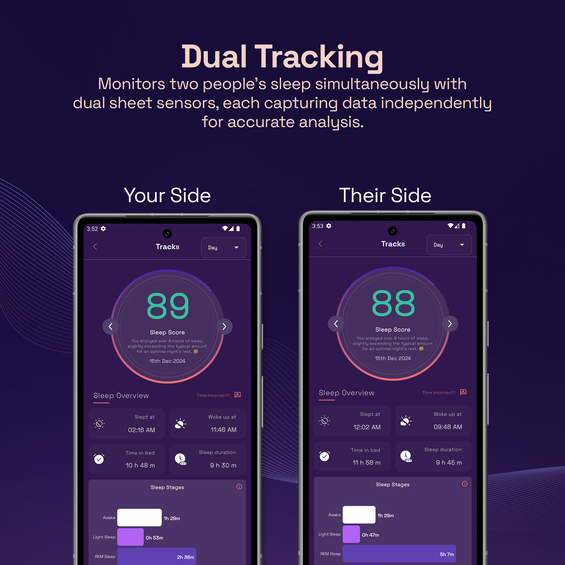 Track8: The Advanced Sleep Tracker & Sleep Monitoring Device for ...
