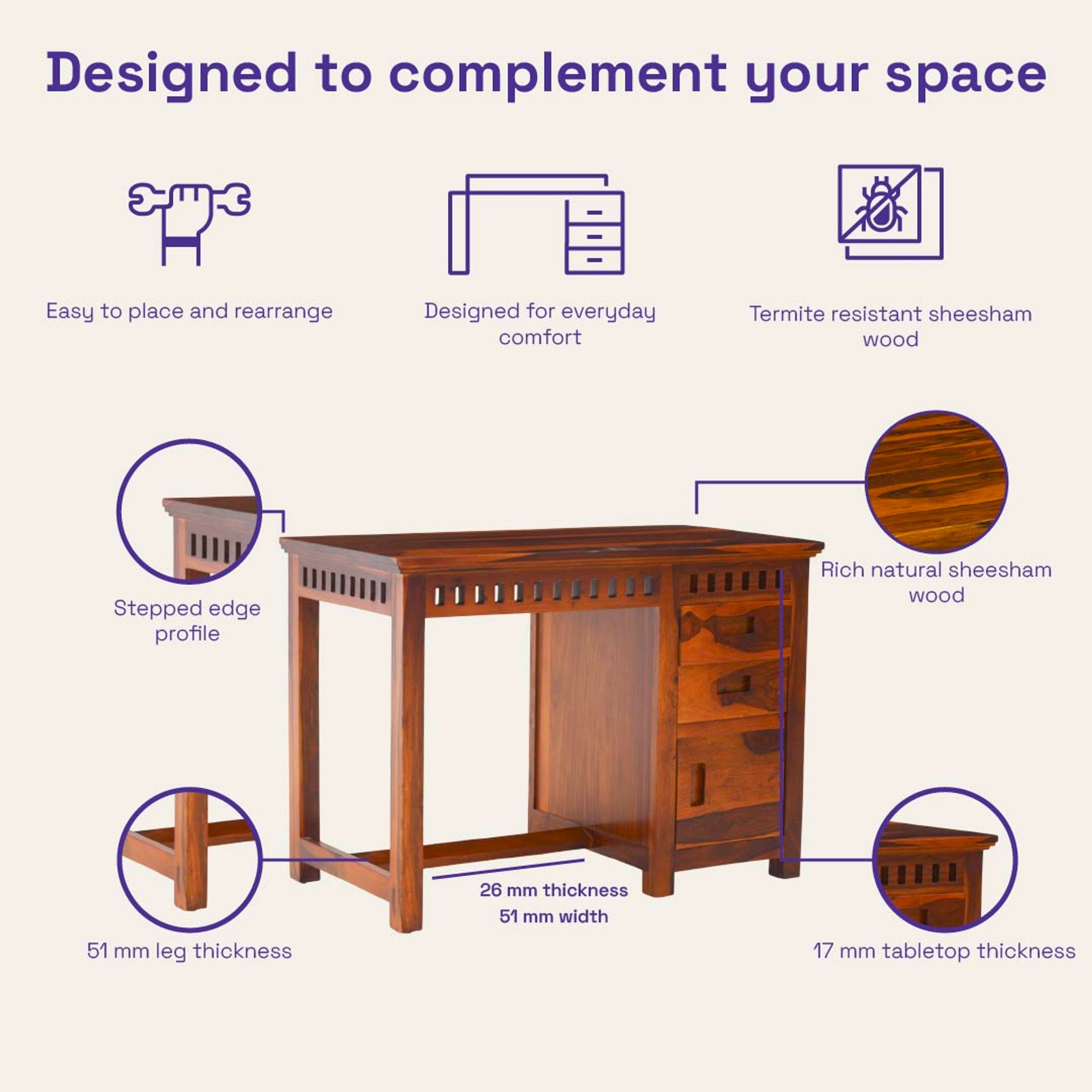 Buy Nuvetta Bedside Table Online At Best Price In India | Wakefit