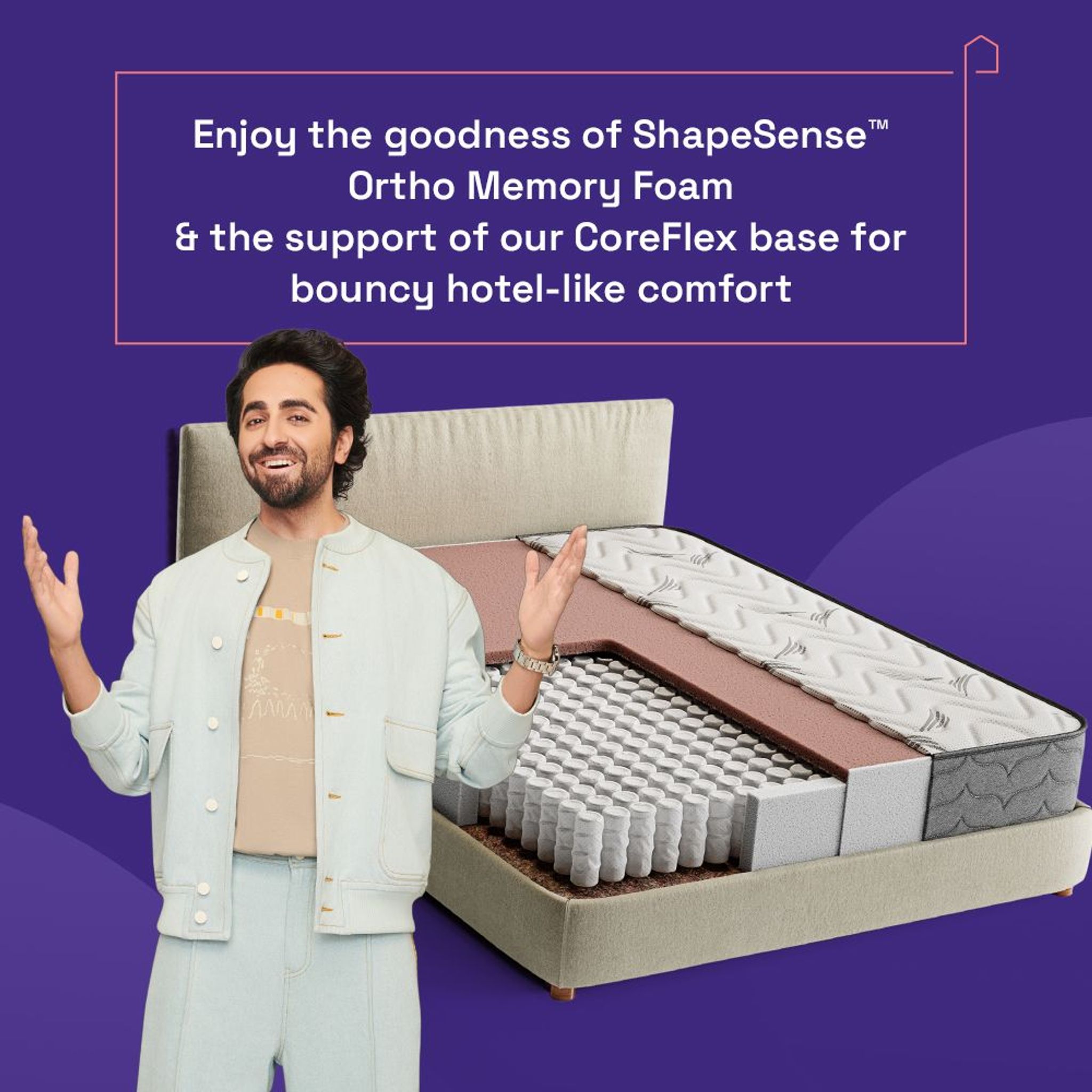 Buy Elevate Ortho Spring Mattress Online at Best Prices Starting from ...