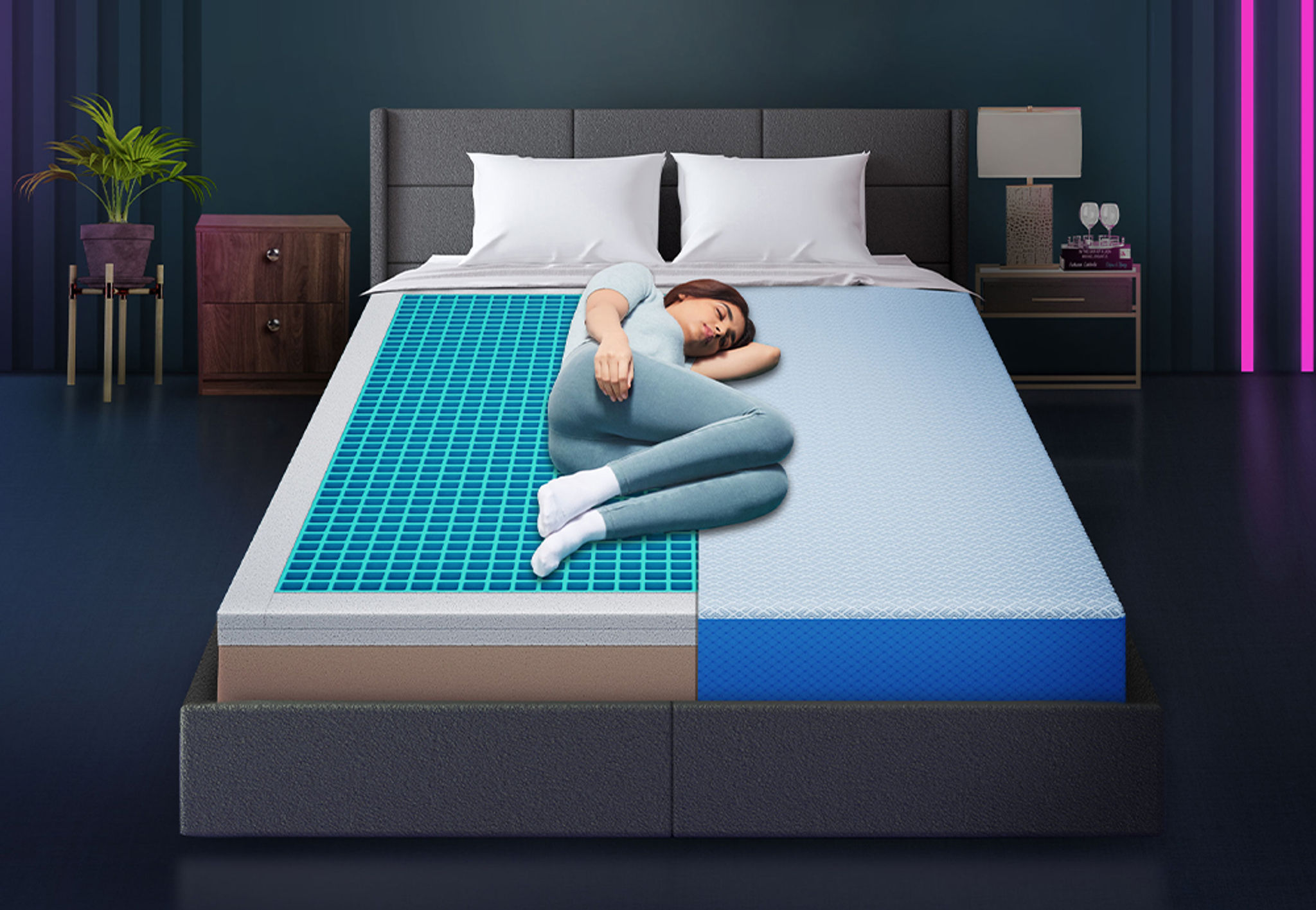 Mattress: Buy Xpert Grid Mattress Online at Best Prices Starting from ...