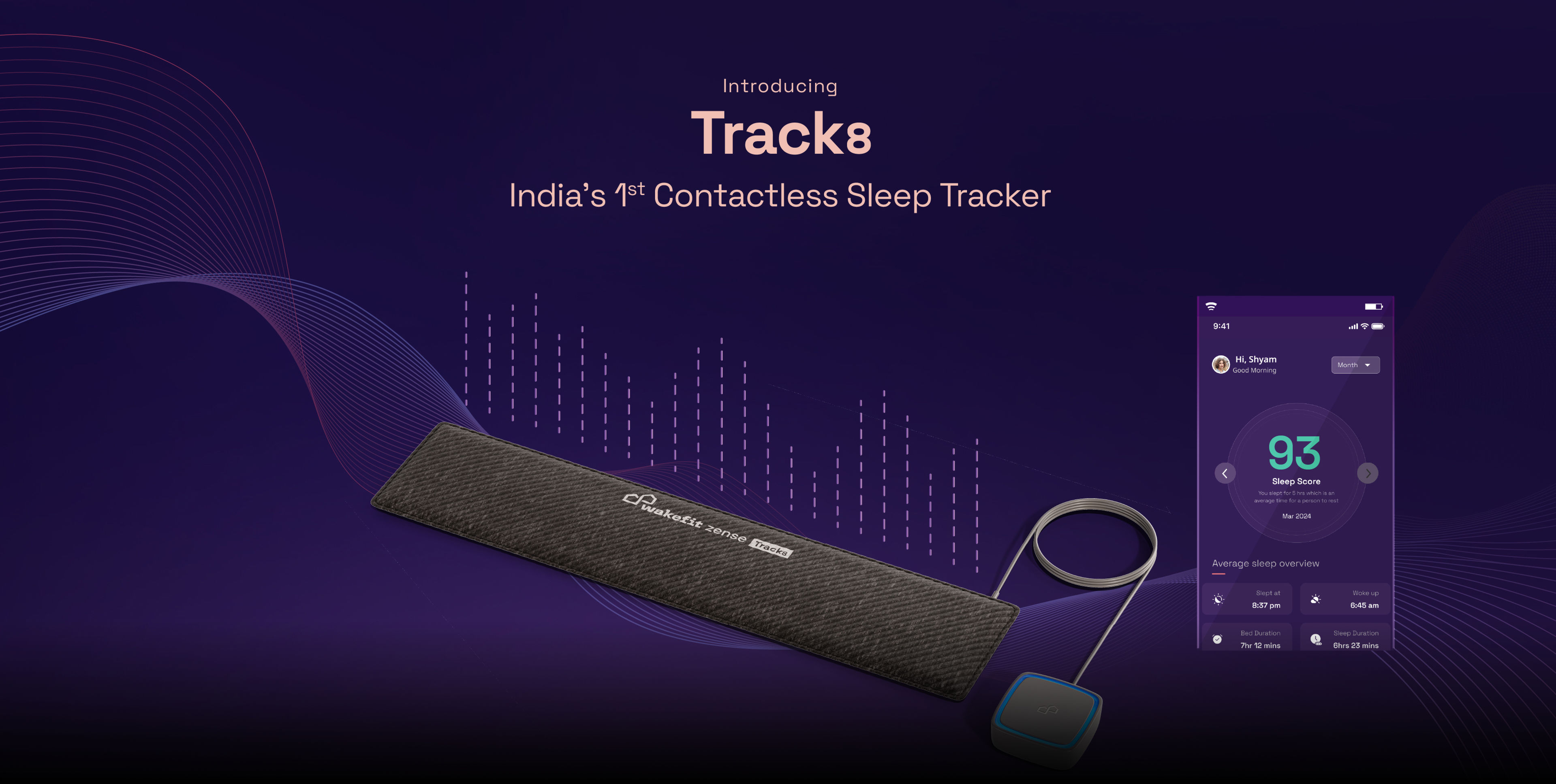 Track8: The Advanced Sleep Tracker & Sleep Monitoring Device for ...