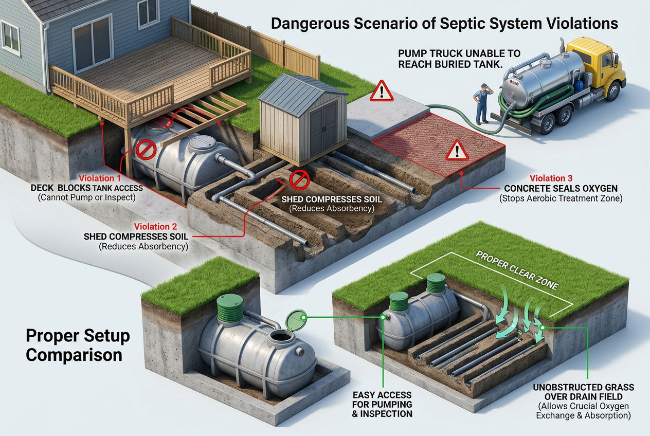 Septic Setback Requirements Guide (2026) | SepticTankHub