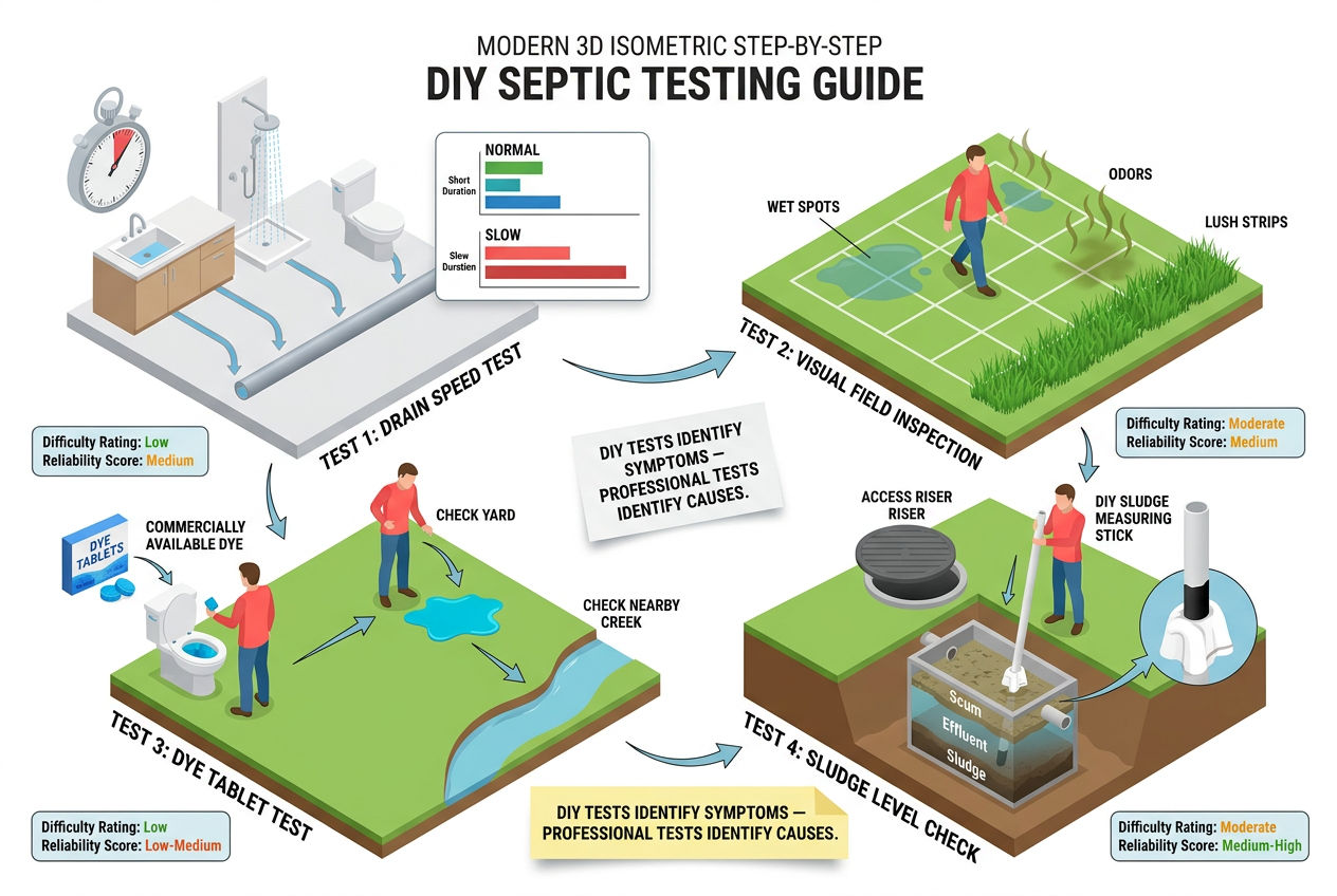How to Test Your Septic System (6 Methods) | SepticTankHub