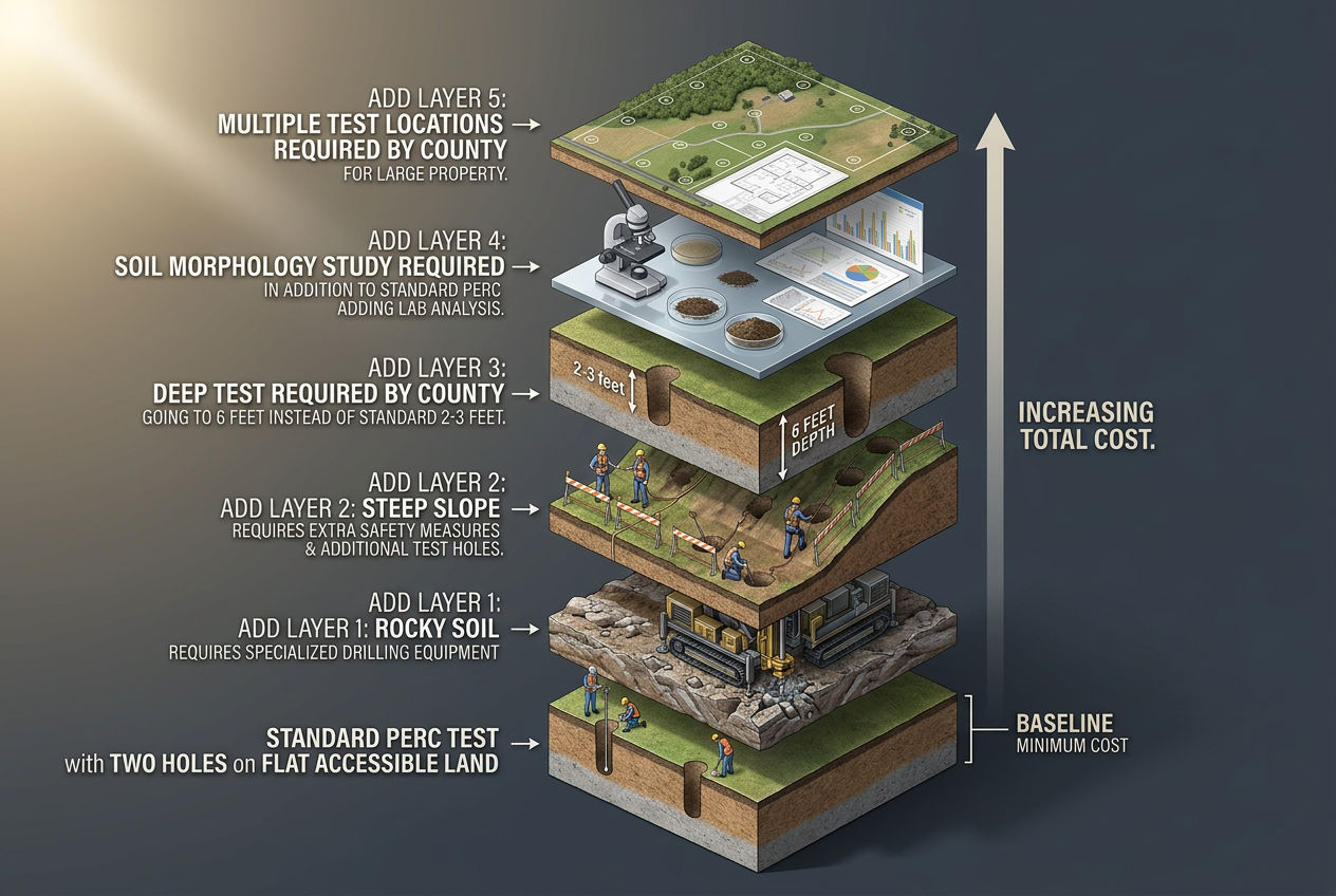 Perc Test Cost 2026: What You'll Pay & Why | SepticTankHub