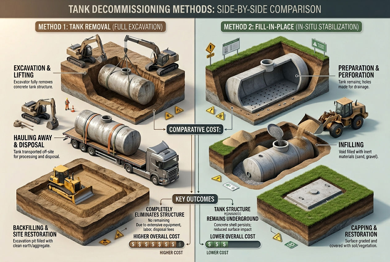 Septic Tank Abandonment Guide (2026) | SepticTankHub