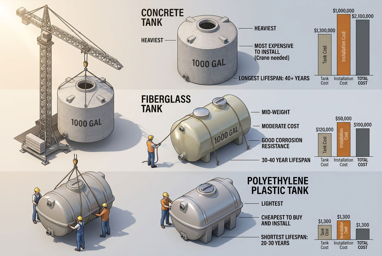 Septic Tank Replacement Cost 2026: $5,000–$15,000