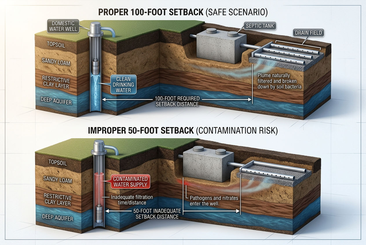 Septic Setback Requirements Guide (2026)