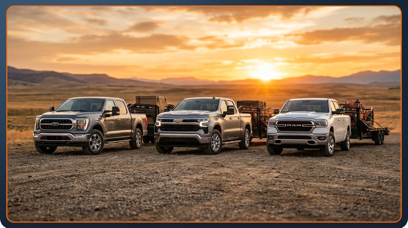 Half-Ton Truck Towing Capacity Comparison (2026)