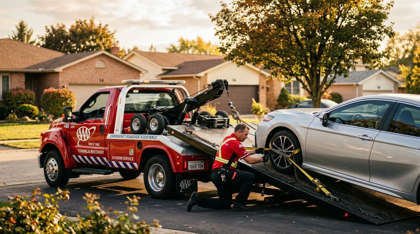 AAA Towing Cost 2026: $0 Within Limits + $4-$7 Per Extra Mile (by Tier)