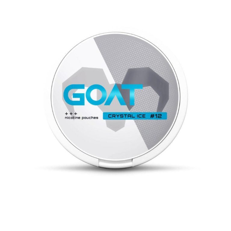 GOAT Crystal Ice #12 Nicotine Pouches - Snusboss