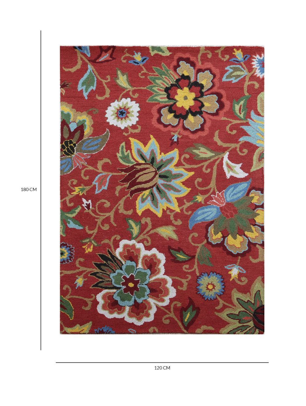 Jaipur Rug TPL-55 Velvet Red/Velvet Red - Parampara