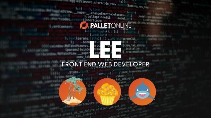 Meet Lee, Front End Web Developer for PalletOnline