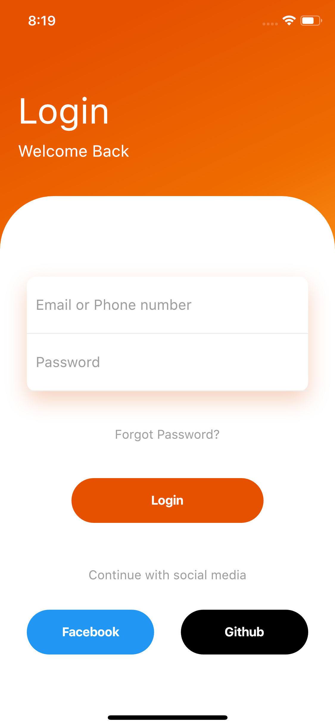 Flutter Login Page 3 - Free Projects Flutter Login Page 3 - Free Projects