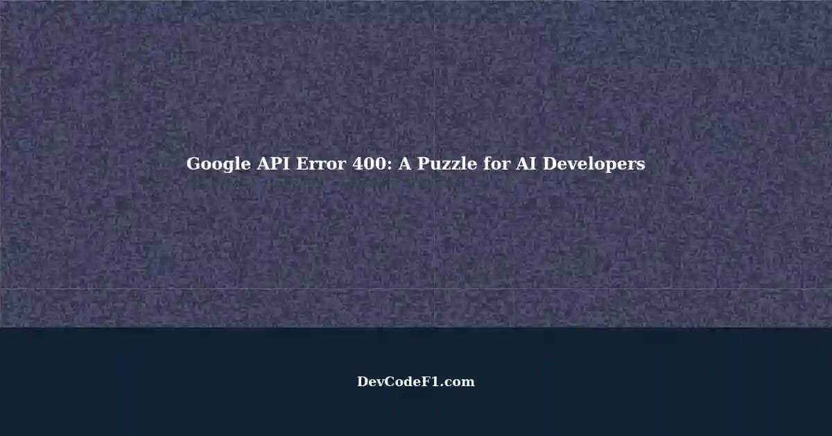 Google Custom Search API Giving Error Code 400 with No Reason: A Riddle ... Google Custom Search API Giving Error Code 400 with No Reason: A Riddle ...