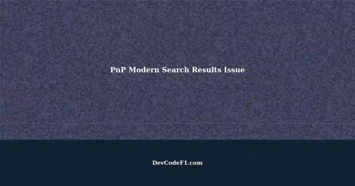 PnP Modern Search Results Extension Library and Microsoft Graph Toolkit ... PnP Modern Search Results Extension Library and Microsoft Graph Toolkit ...