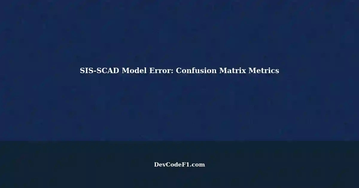 Encountering 'predict' Error While Running SIS-SCAD Model: Measuring ... Encountering 'predict' Error While Running SIS-SCAD Model: Measuring ...