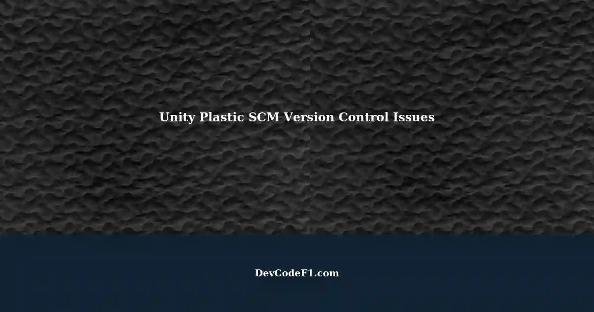 Unity Version Control Problems: Plastic SCM Preview Changes but Refuses ... Unity Version Control Problems: Plastic SCM Preview Changes but Refuses ...