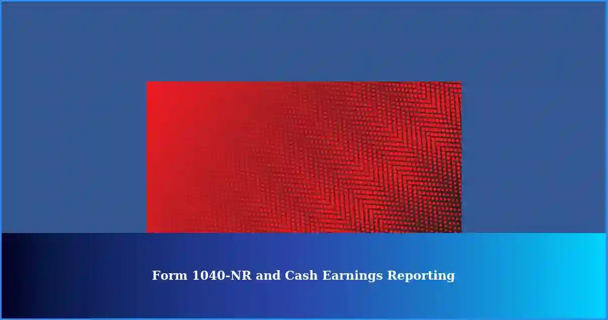 Understanding Form 1040-NR and Reporting Cash Earnings for US Expatriates