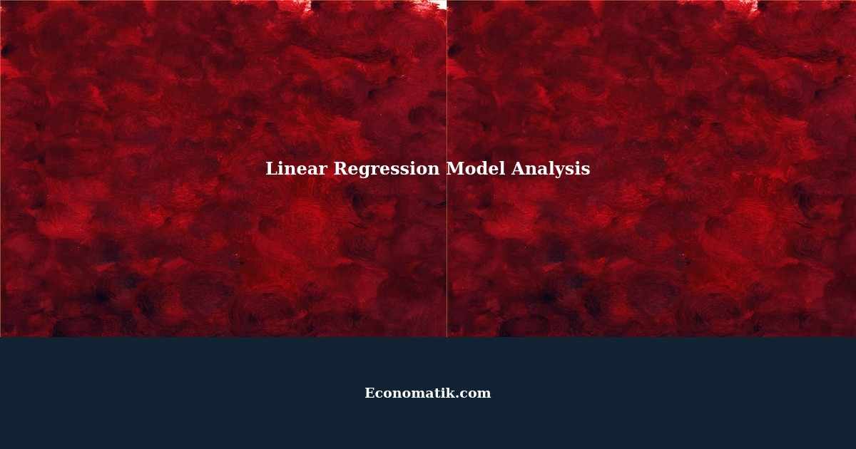 Linear Regression Model Analysis: Insights from Estimators StackExchange Linear Regression Model Analysis: Insights from Estimators StackExchange