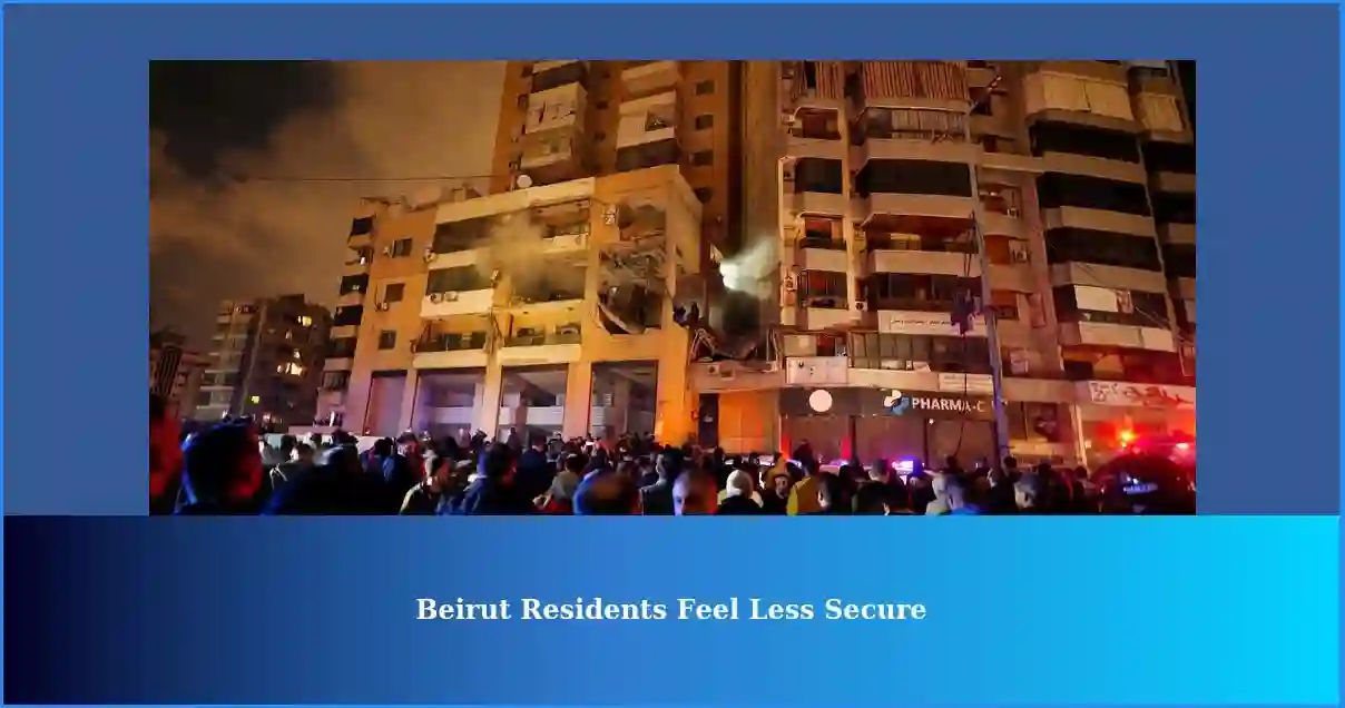Residents in Beirut Feel Less Secure After Israeli Strike