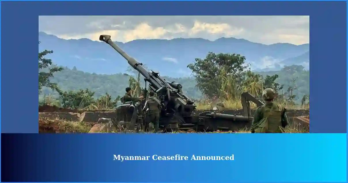 Myanmar Militias, Armed Groups Announce Ceasefire in Northern Region