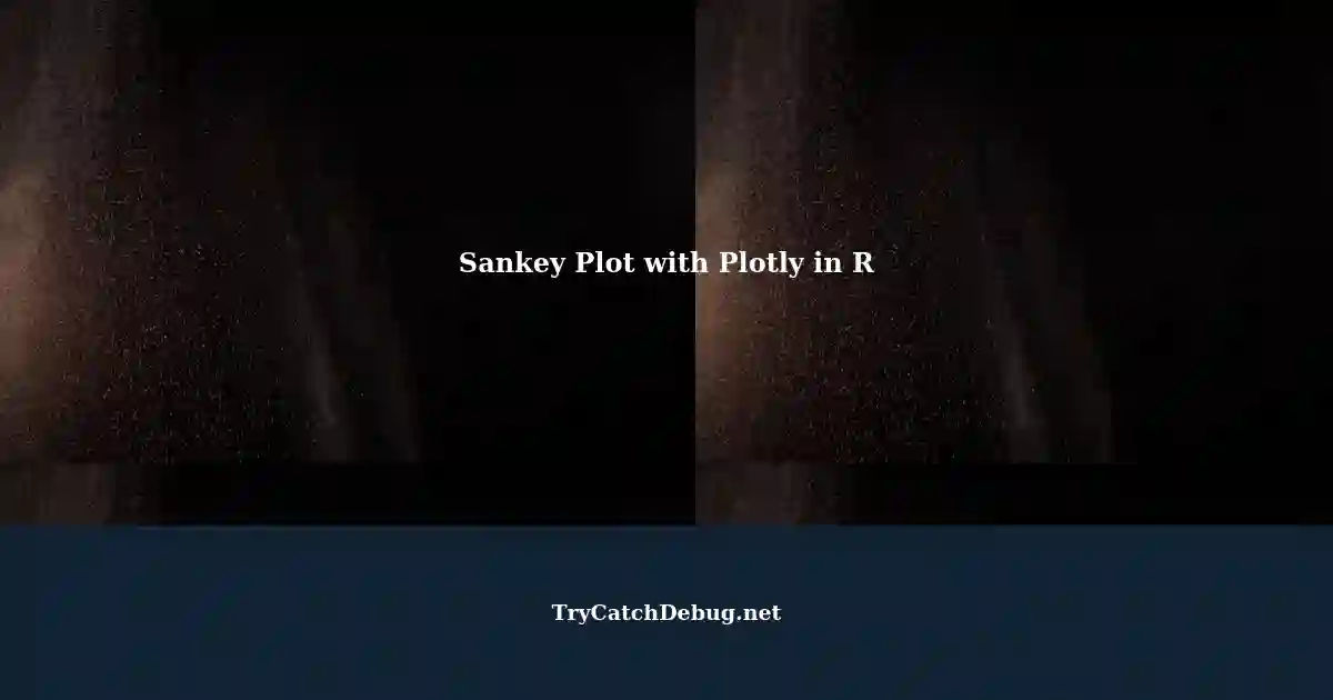 Troubleshooting Sankey Plot Creation With Plotly In R