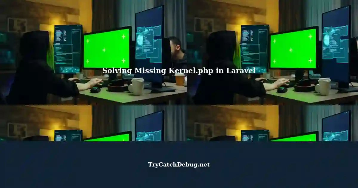 Missing Kernel.php file in Laravel project: A Solution Missing Kernel.php file in Laravel project: A Solution