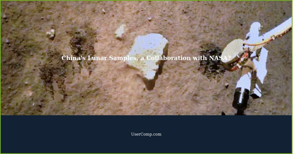 China's Lunar Samples, a Collaboration with NASA?