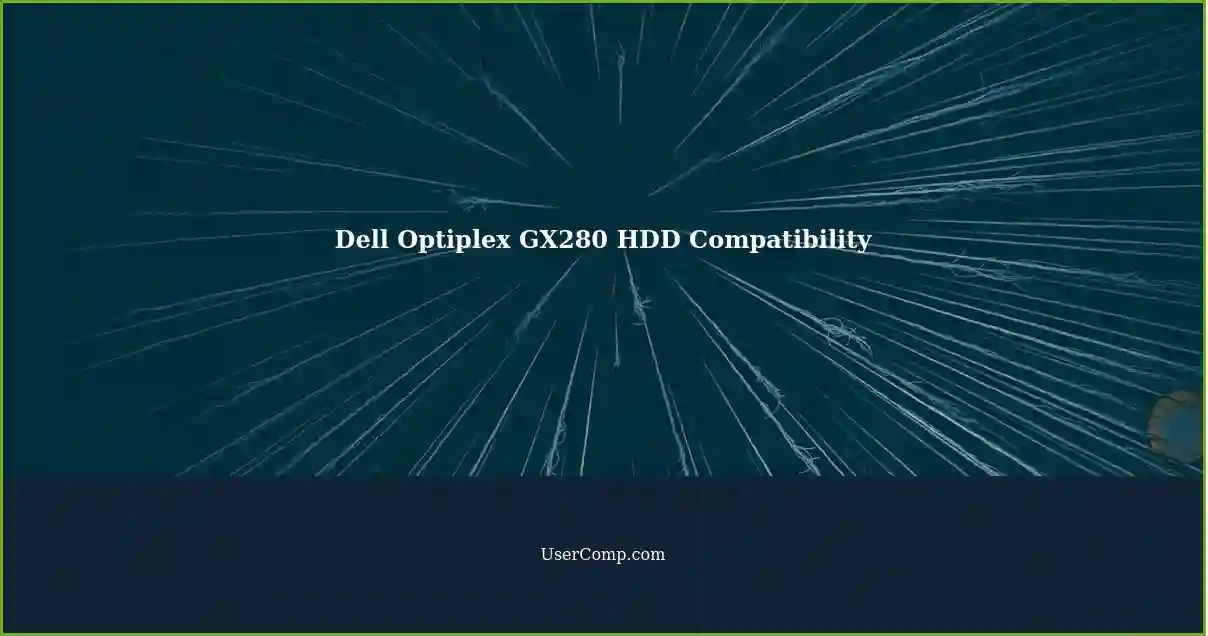 Dell Optiplex GX280-HDDSFF HDD in Full-Sized GX280: Will It Work Perfectly?