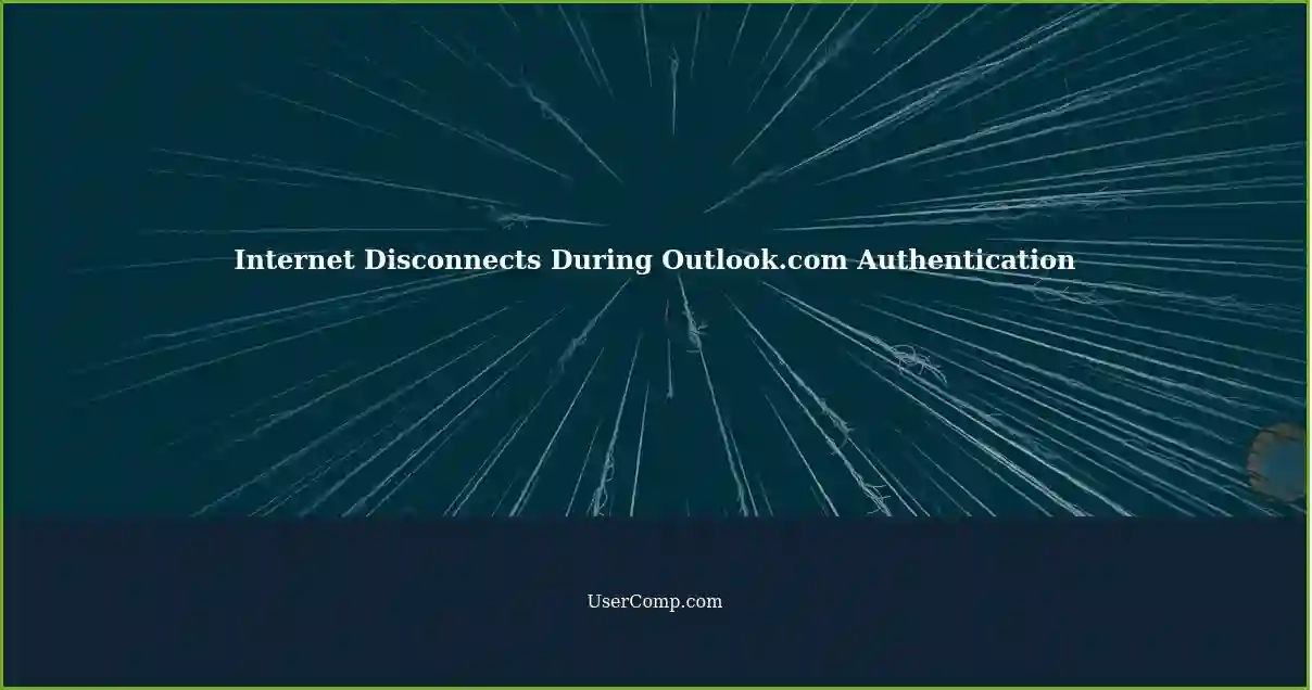 Troubleshooting: Internet Completely Disconnects - Authenticating Sites ...