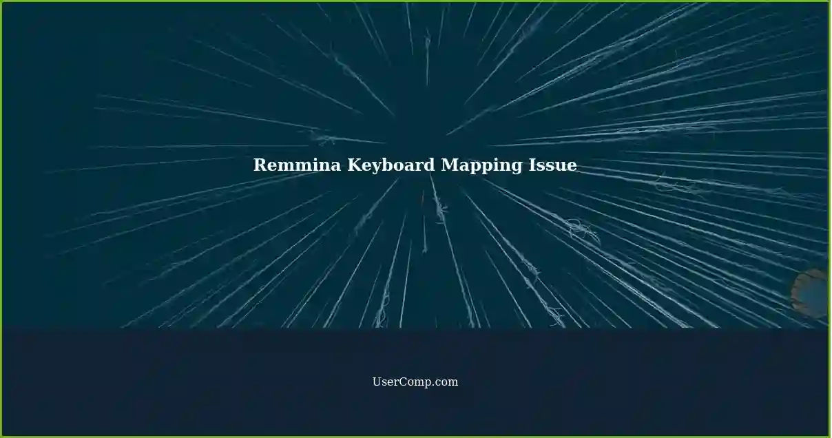 Keyboard Mapping Partially Wrong in Remmina RDP between Fedora 40 and Windows 11