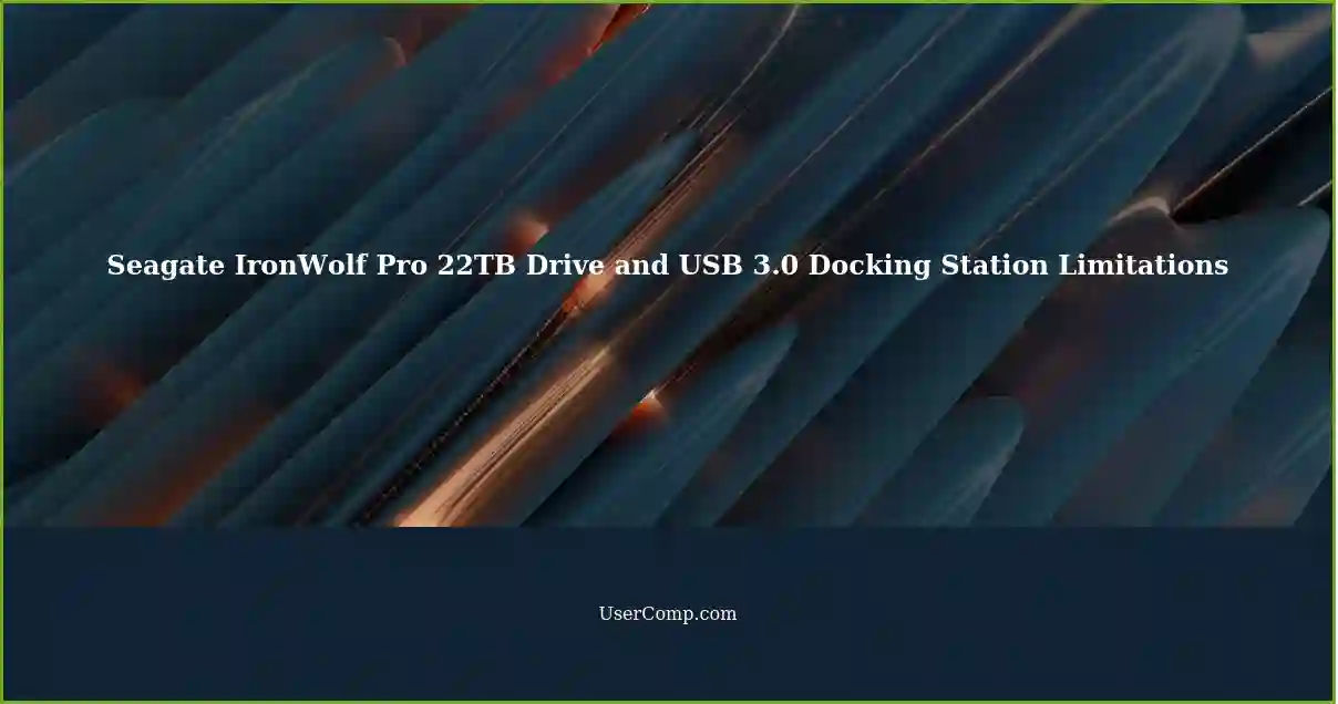 Understanding Drive Capacity Limitations with USB 3.0 HDD Docking ...