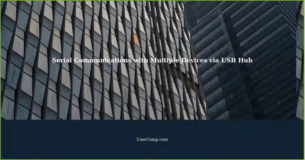 Serial Communications: Connecting Multiple External Devices (45) via ...