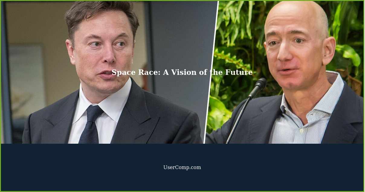 Elon Musk and Jeff Bezos' Space Race: A Vision of the Future