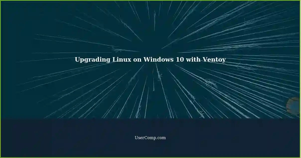 Possible Scenario Upgrading Linux Installed On A Windows 10 System 9880
