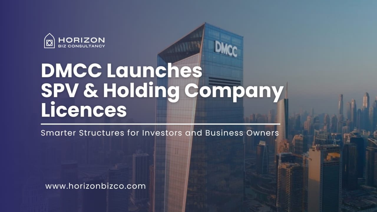 DMCC Introduces SPV and Holding Company Licenses in 2025