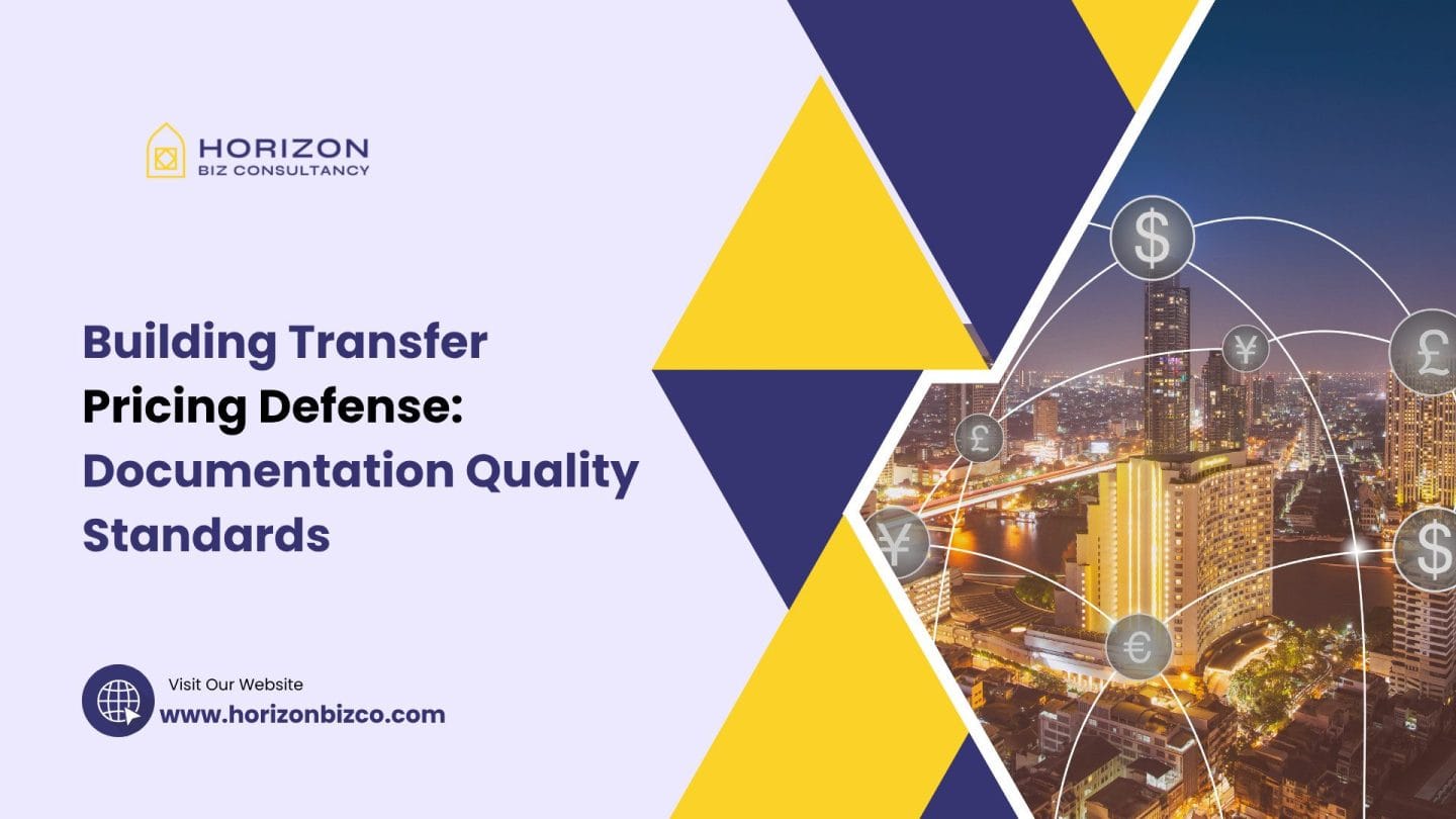 Build Transfer Pricing Defense Documentation Quality Standards
