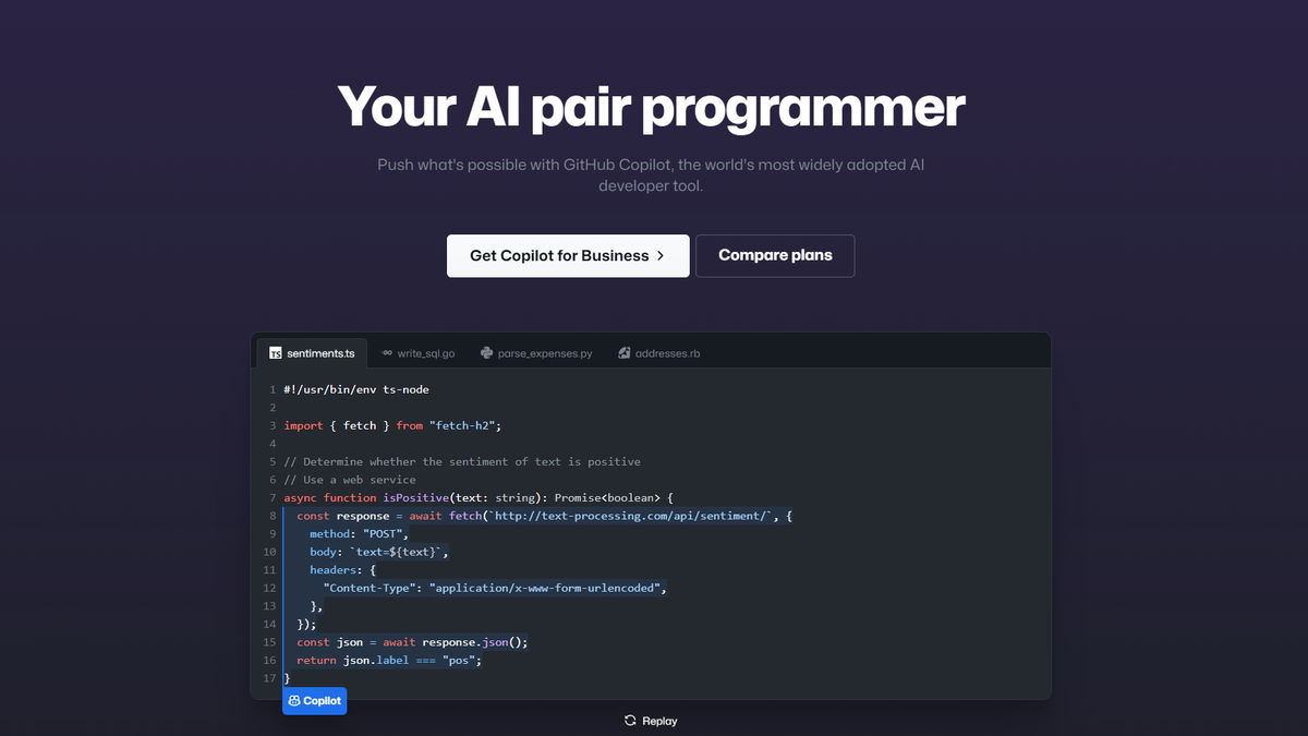 How to use Github Copilot (Your AI pair programmer)