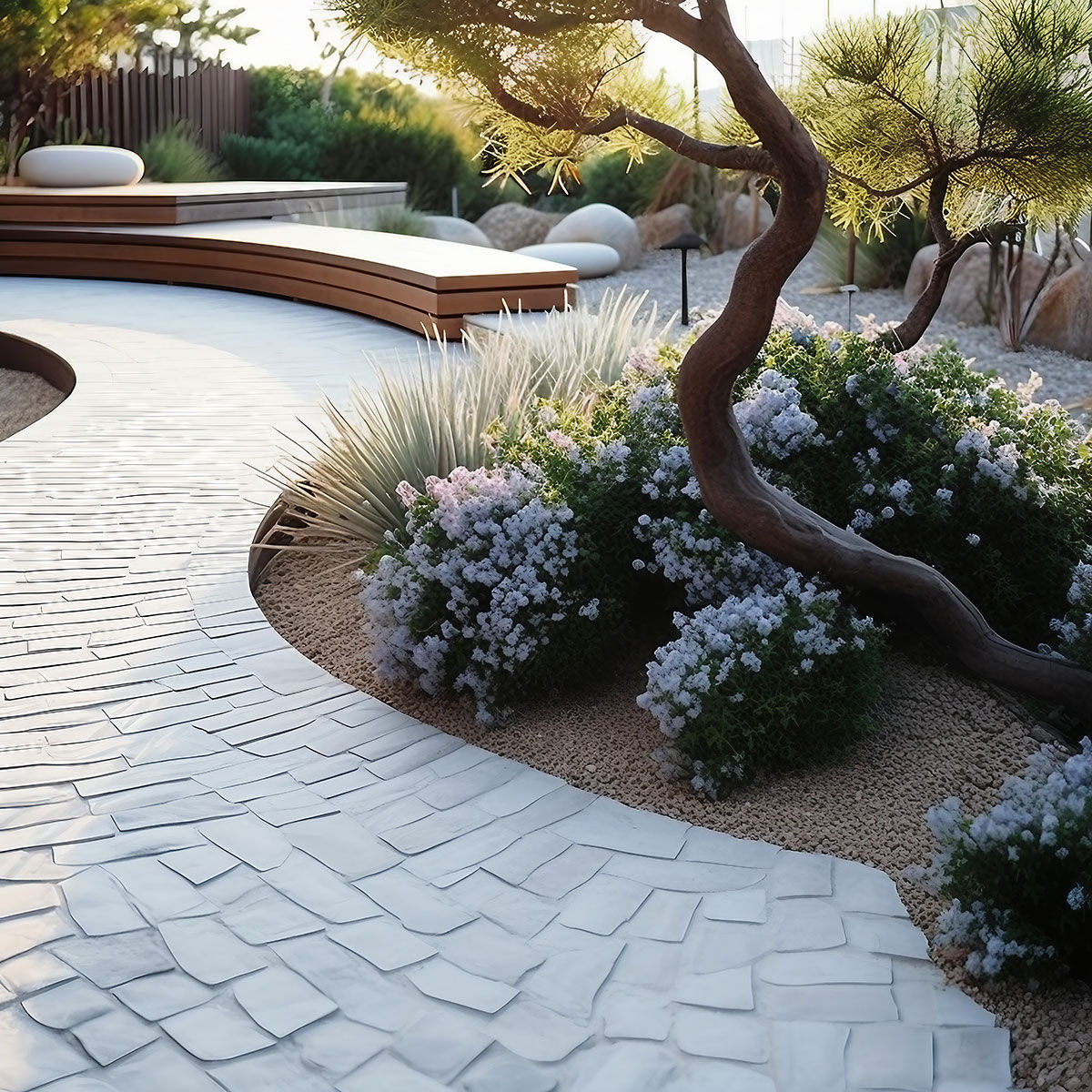 Unleashing The Wave: Minimalist Ocean Garden Design Trends