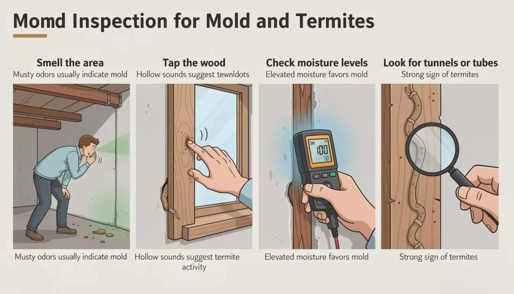 When Mold Damage vs Termite Damage in Homes becomes risky in real