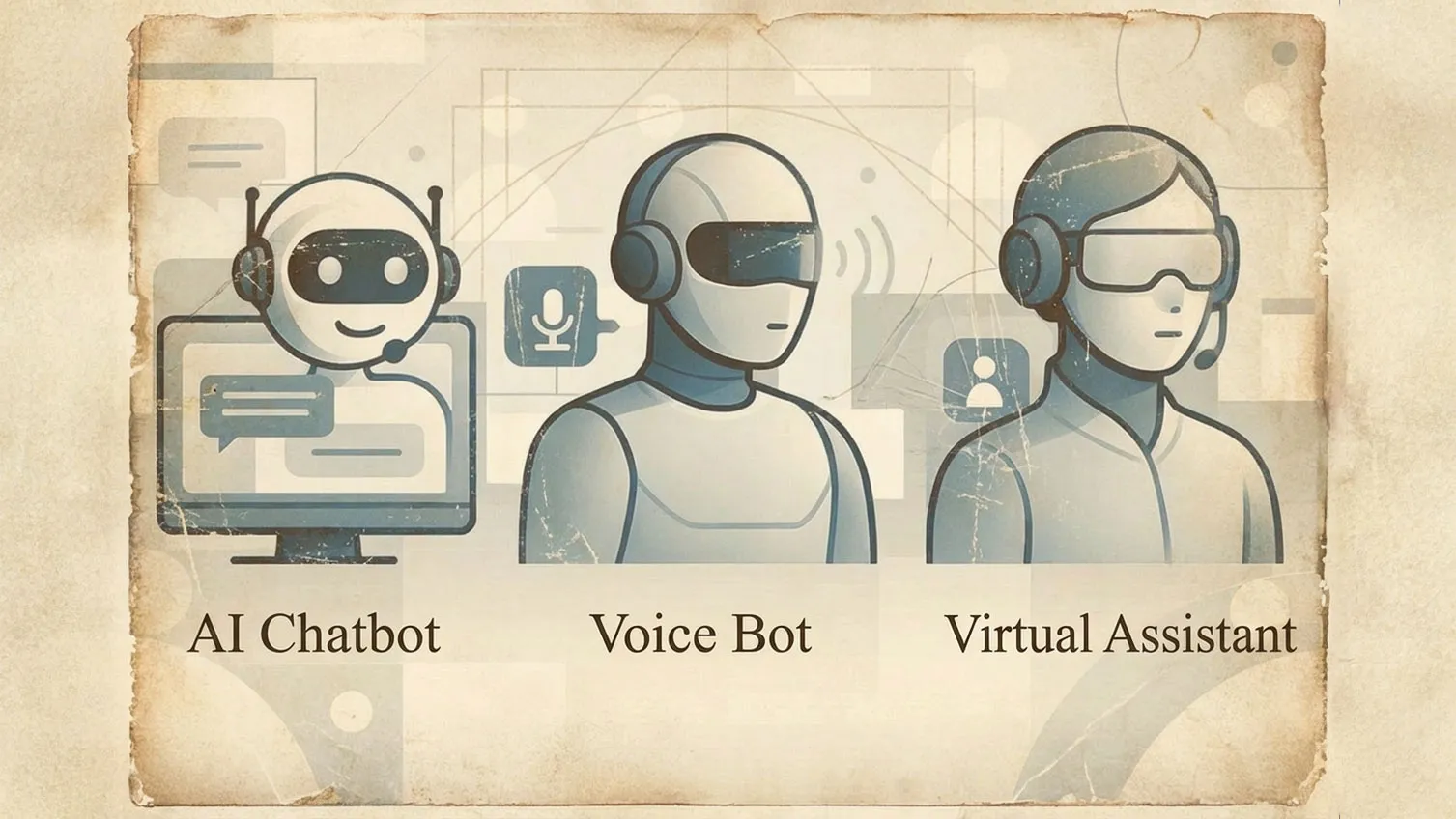 Why AI Chatbots vs Voice Bots vs Virtual Assistants happens