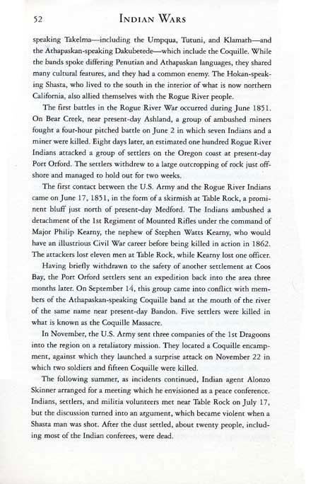 Rogue River War - Fort Tours