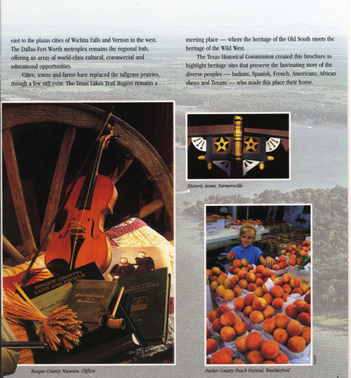 Texas Lakes Trail Brochure - Fort Tours