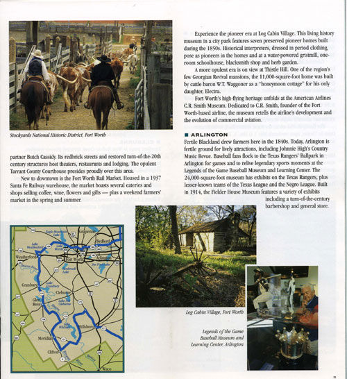Texas Lakes Trail Brochure - Fort Tours