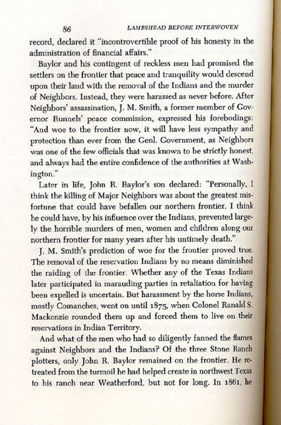 John Robert Baylor and Josephus & Frank Browning - Fort Tours